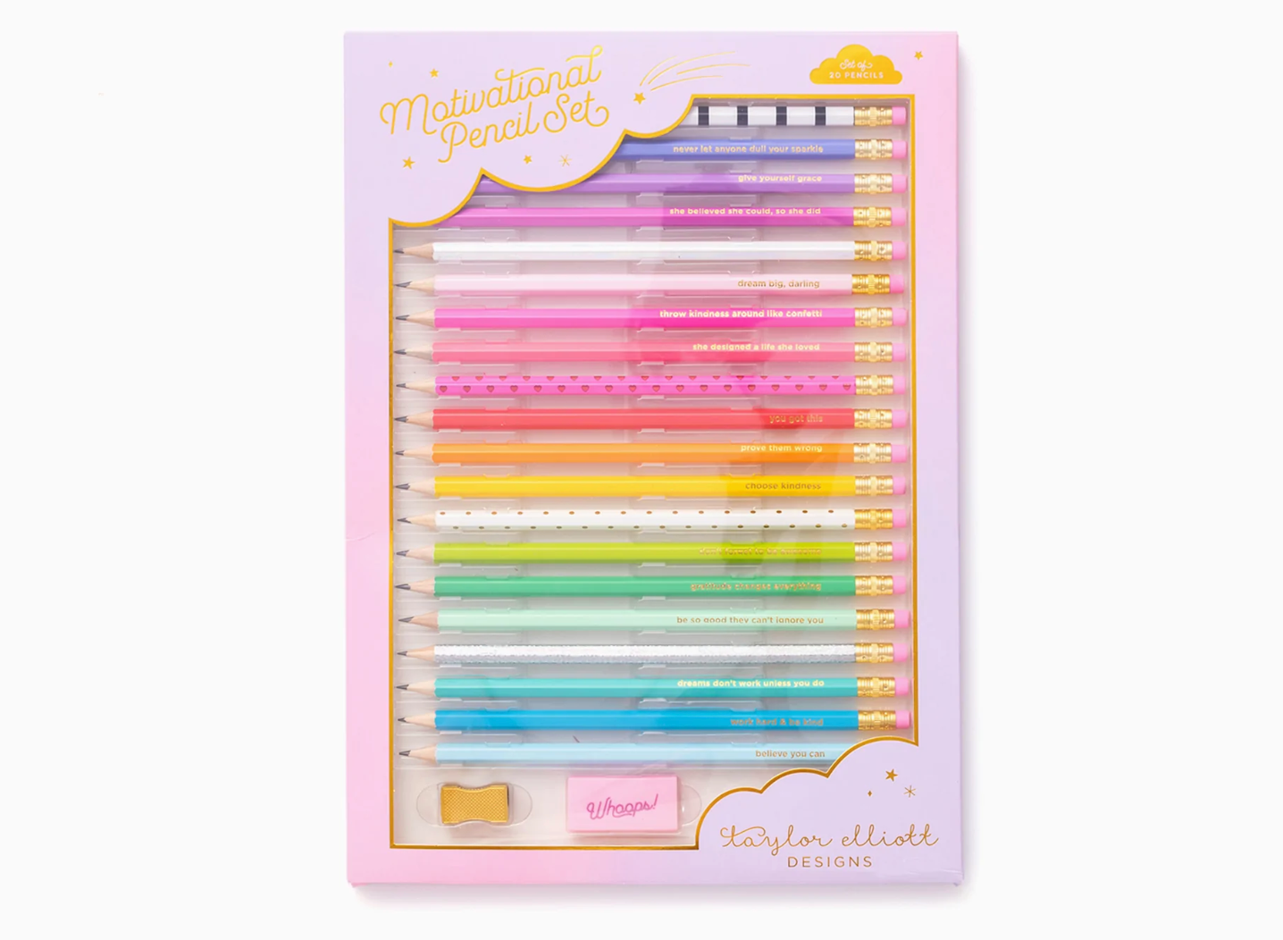 Motivational Pencil Set – Wonder Concept Store